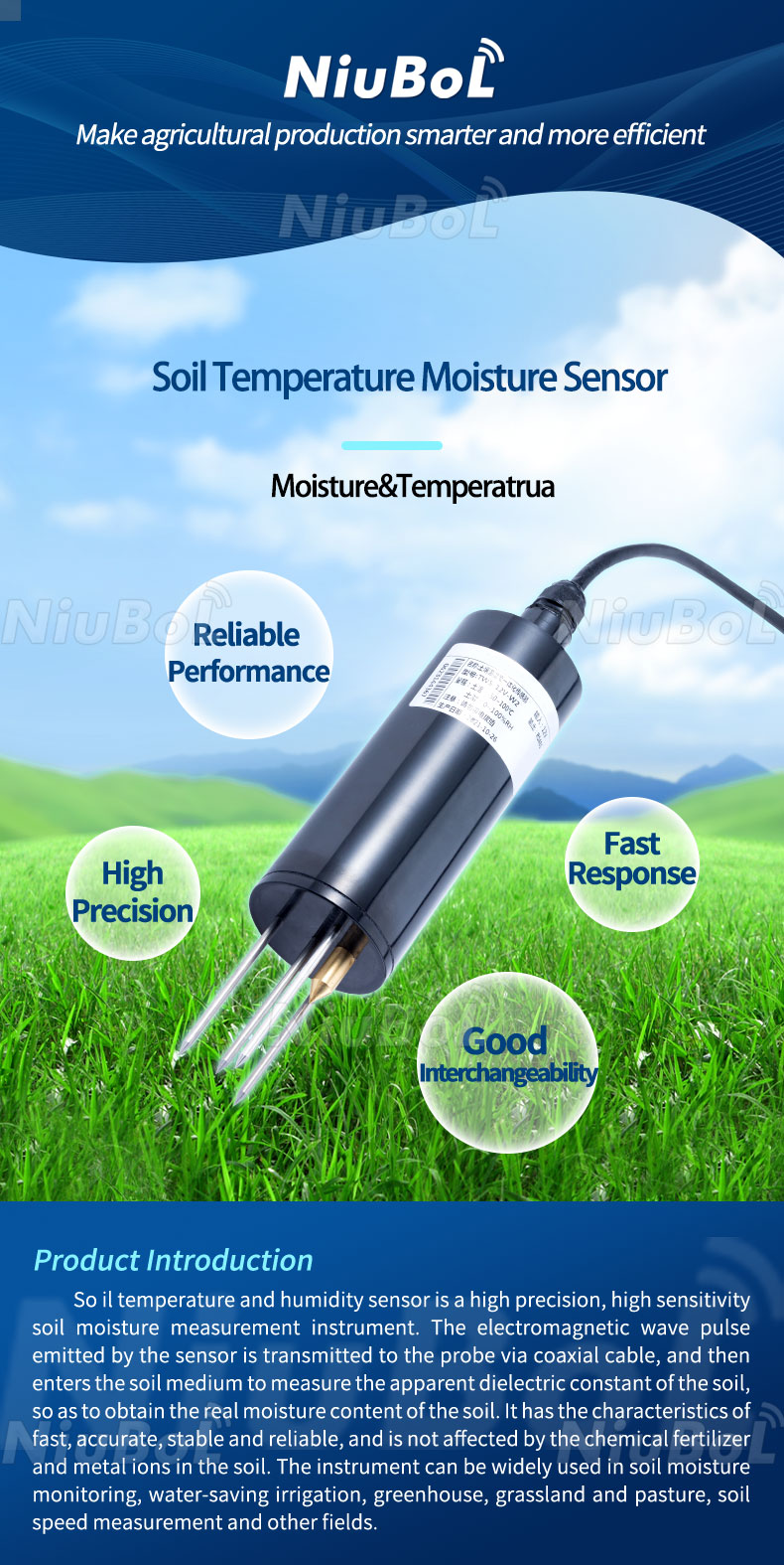 Soil NPK sensor for precision agriculture